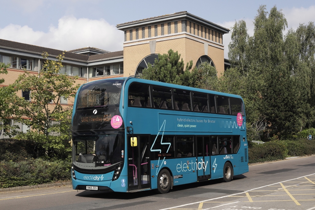  AYearOfBuses 48 Bristol UWE Frenchay Campus Transport Designed