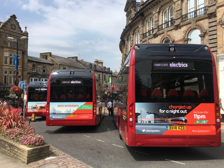 Power to the people! Harrogate's Electrics are live - Transport Designed