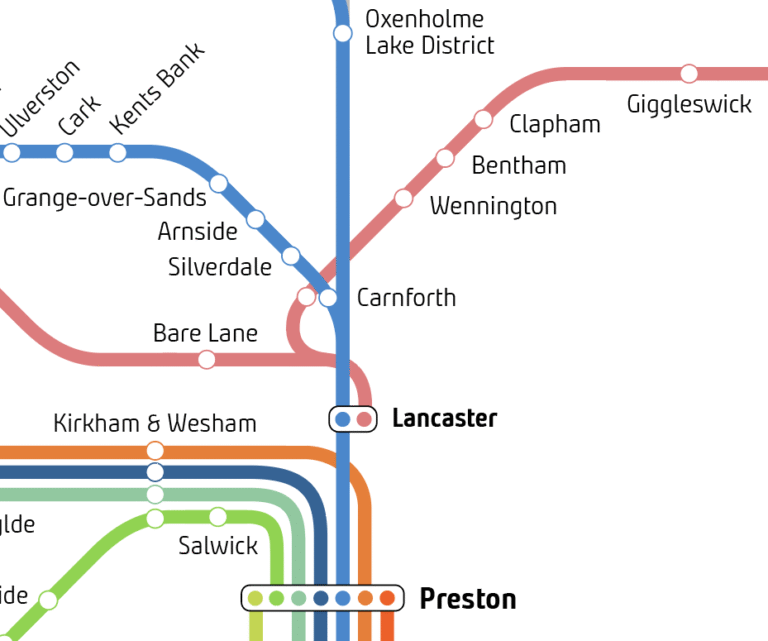 Introducing Northern’s new network map – Transport Designed