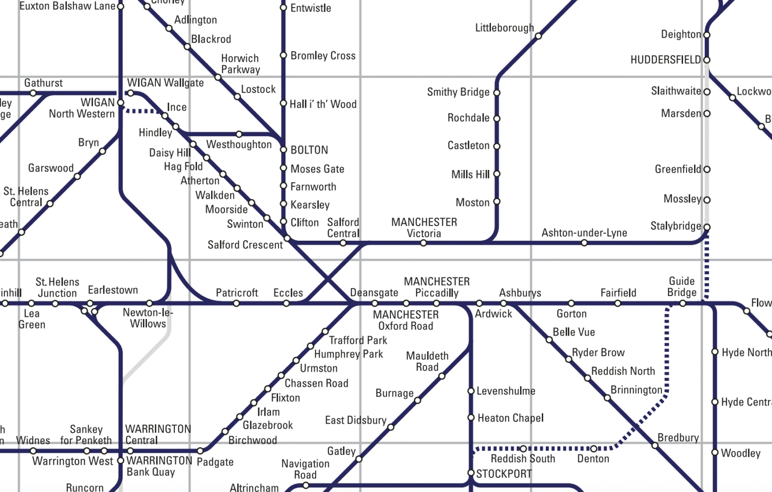 Introducing Northern’s new network map – Transport Designed