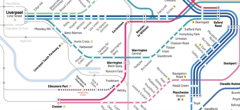 Introducing Northern’s new network map – Transport Designed