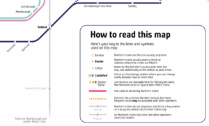 Introducing Northern's new network map - Transport Designed