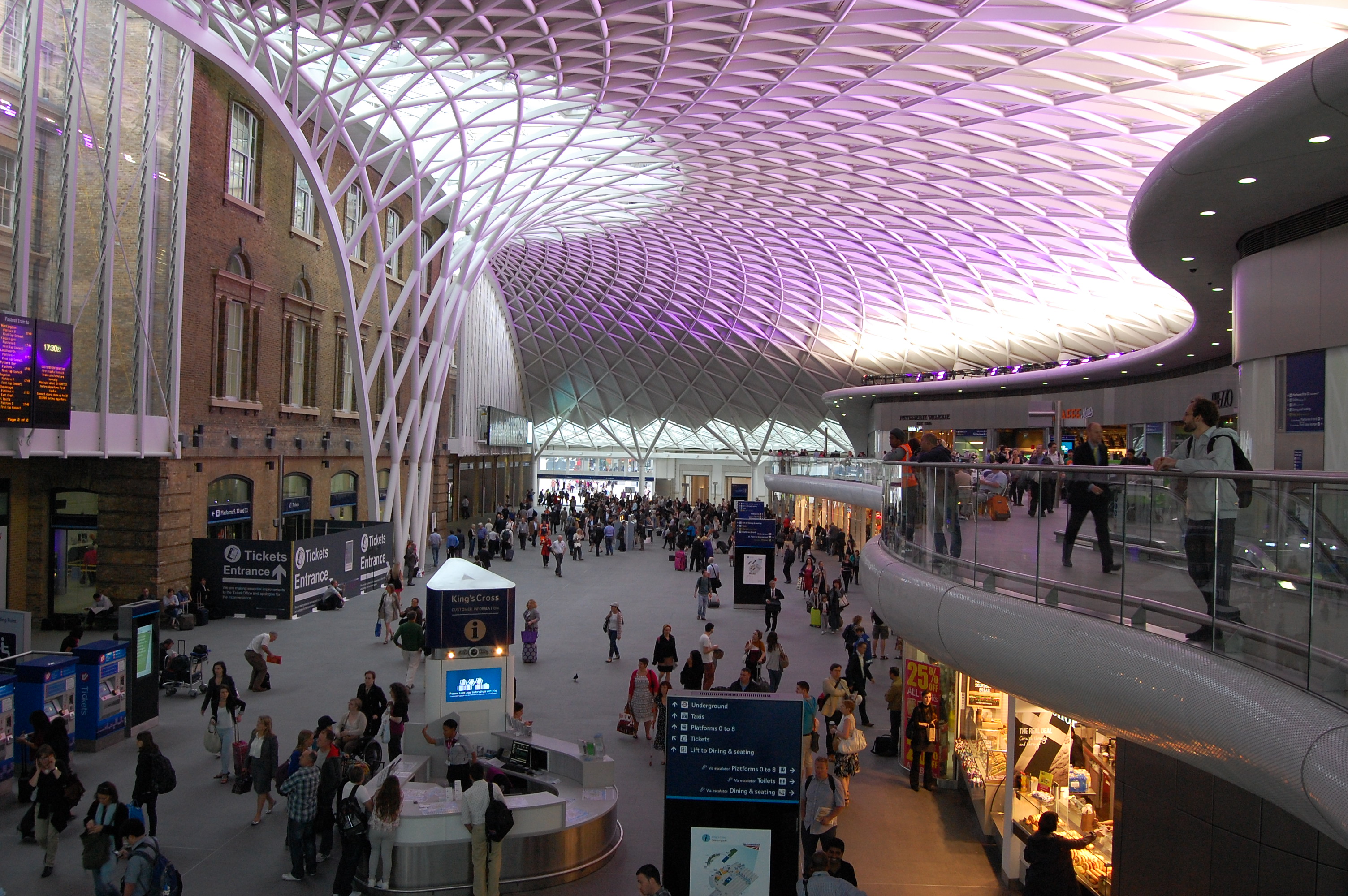 King's Cross - new concourse - Transport Designed